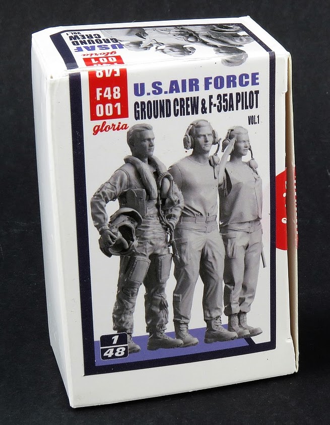 Gloria Model F-35 Pilot, Crew & Ground Crew. – Hobbyzero
